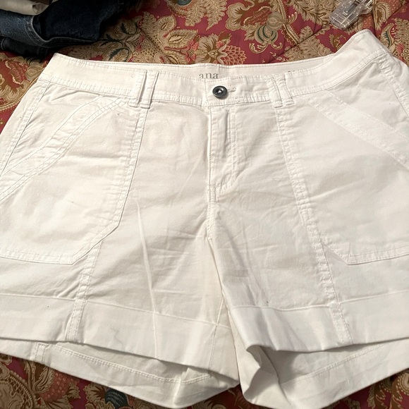 a.n.a | Shorts | Ana A New Approach Cargo White Shorts | Poshmark